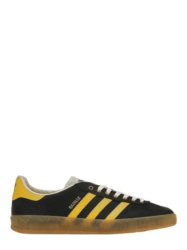 Adidas X Gucci Gazelle Sneakers - Core Black/yellow