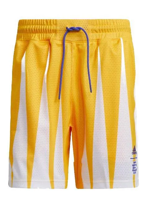 Adidas X Eric Emanuel Hoops Summer Essentials Shorts - Solar Gold