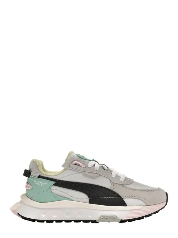 PUMA Wild Rider Layers Sneakers - White/ebony