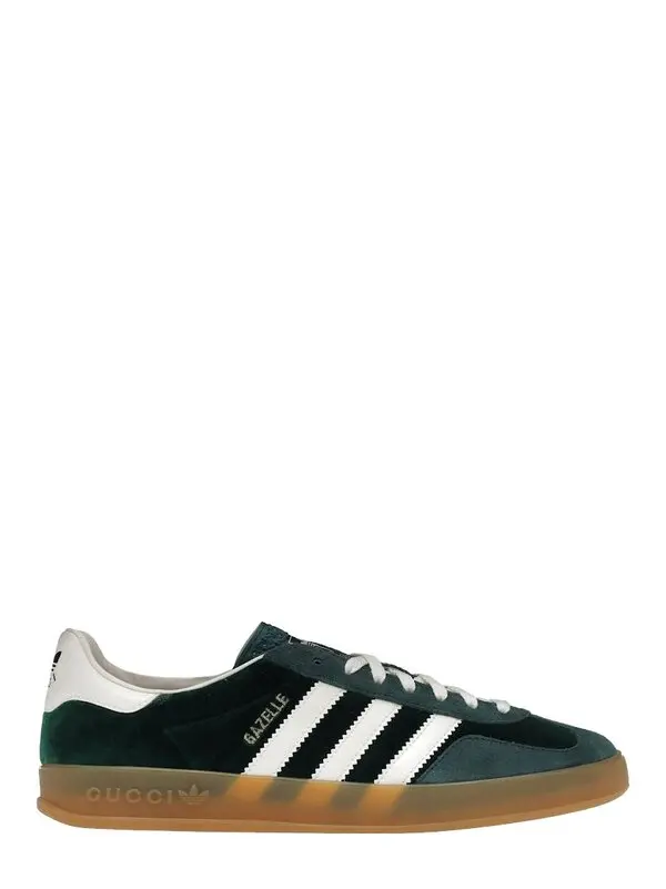 Gucci Adidas X Gazelle Sneakers - Green/white