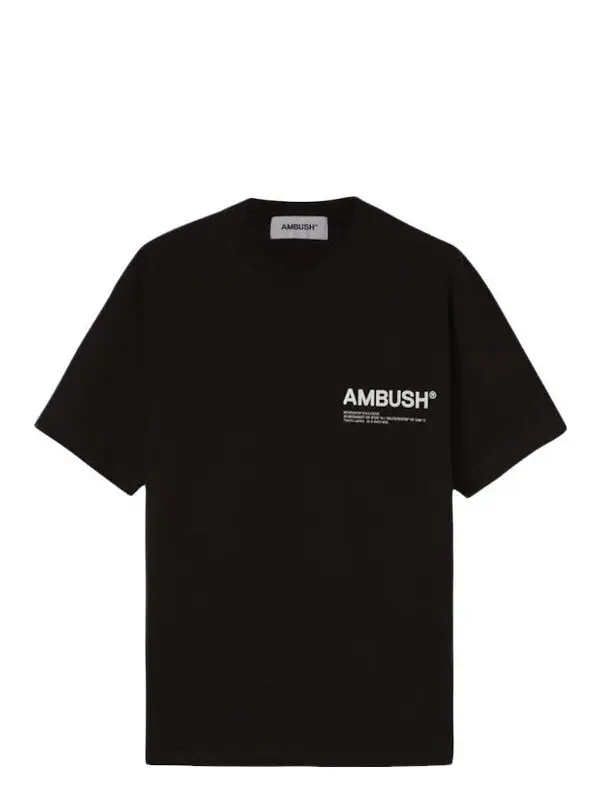 AMBUSH Jersey Workshop T-shirt - Black/cloud/dancer