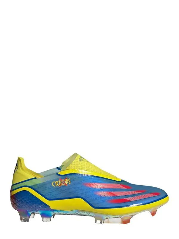 Adidas X Ghosted Laceless Fg Marvel Cyclops - Blue/vivid Red/bright Yellow