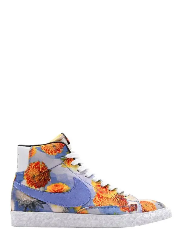 Nike Blazer Mid Floral High-top Sneakers - Multi/color/polar