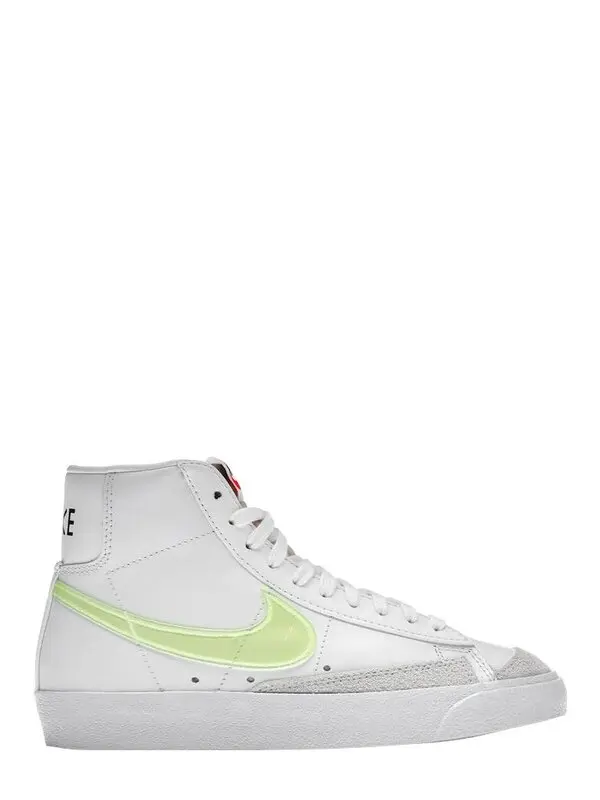 Nike Blazer Mid '77 High-top Sneakers - White/orange/black