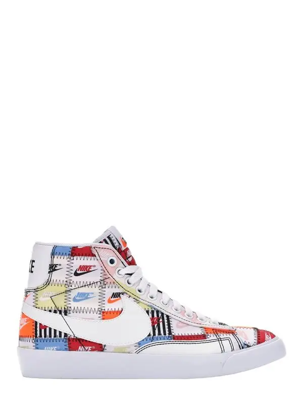 Nike Blazer Mid Patchwork Sneakers - White