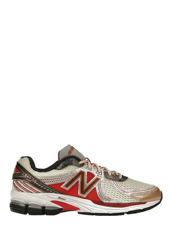 NEW BALANCE 860v2 Aime Leon Dore Sneakers - Sea Salt/red/silver