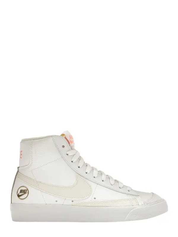 Nike Blazer Mid 77 Sneakers - White/sail/metallic Gold