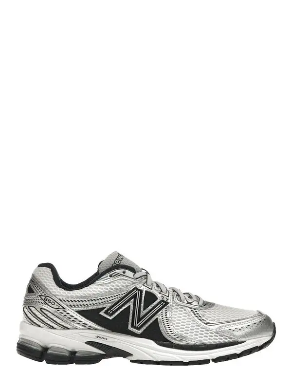 NEW BALANCE 860v2 Athletic Sneakers - Black/white/silver