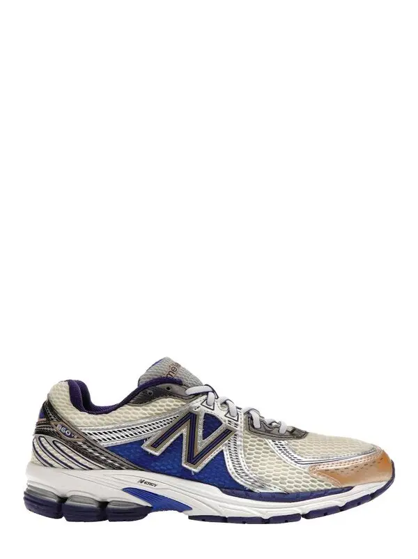 NEW BALANCE 860v2 Aimé Leon Dore Sneakers - Sea Salt/blue/silver