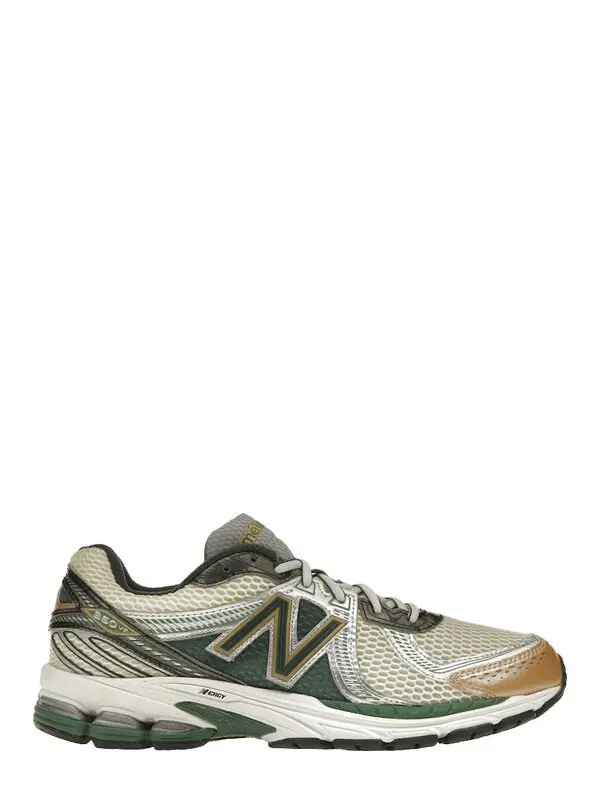 NEW BALANCE 860v2 Aime Leon Dore Sneakers - Sea Salt/green/silver