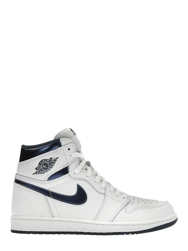 JORDAN 1 Retro Metallic Navy 2016 - White/metallic Navy Blue