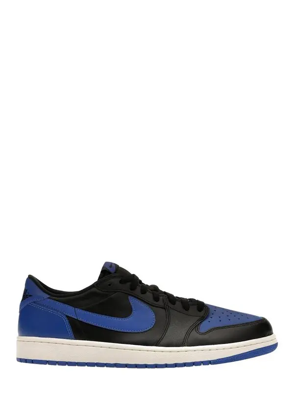JORDAN 1 Retro Low Sneakers - Black/varsity Royal/sail