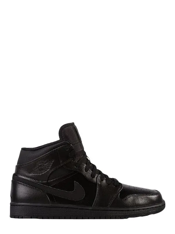 JORDAN 1 Retro Mid Sneakers - Black