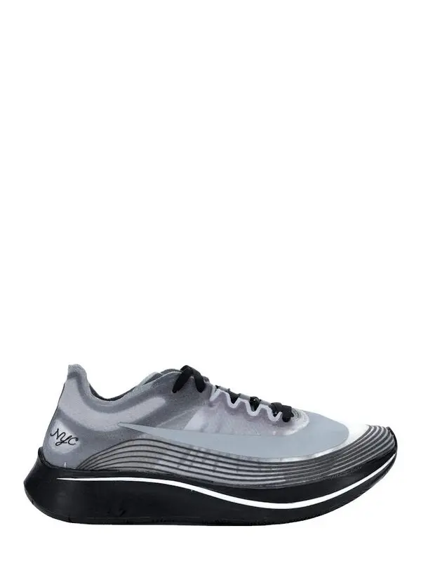 Nike Zoom Fly Nycin Sneakers - Metallic Silver/black
