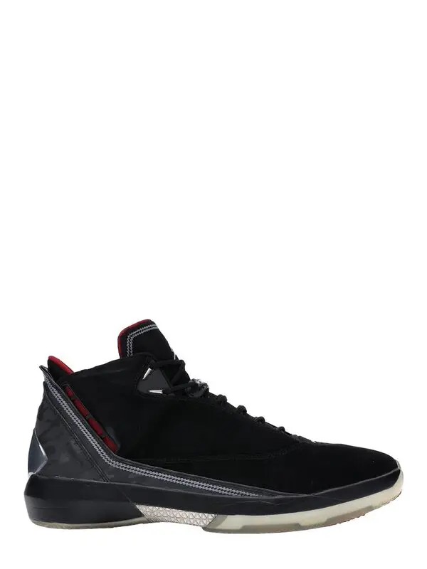JORDAN 22 Og Varsity Red Sneakers - Black/varsity Red/metallic Silver