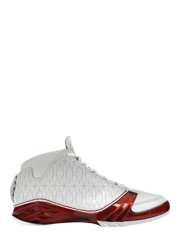 JORDAN 23 High-top Sneakers - White/varsity Red/metallic Silver