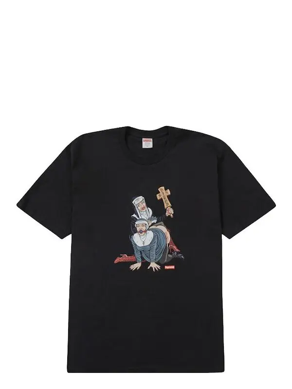 Supreme Nuns Tee Shirt - Black