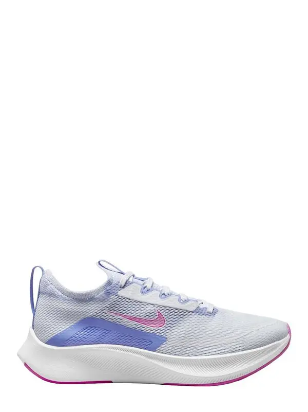 Nike Zoom Fly 4 Sapphire Sneakers - Football Grey/fire Pink/white