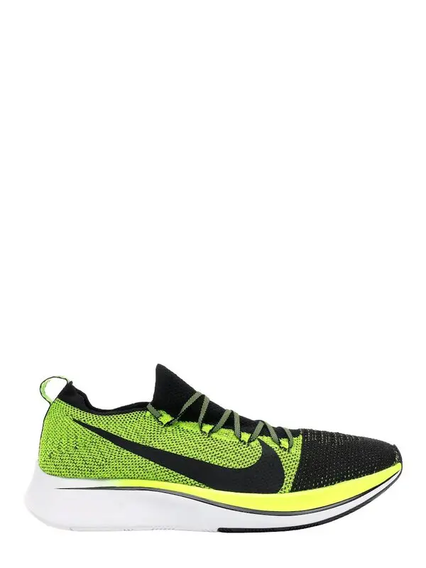 Nike Zoom Fly Flyknit Sneakers - Black/volt