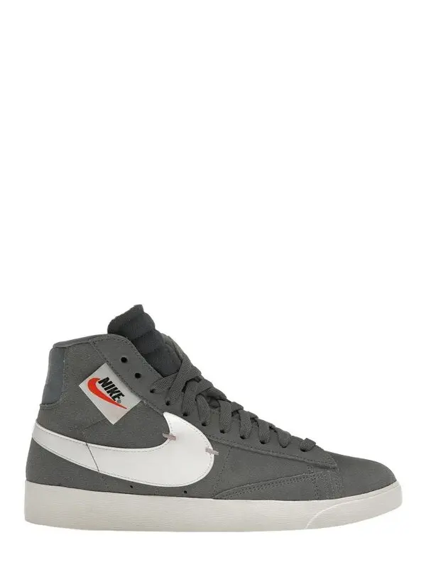Nike Blazer Mid Rebel Sneakers - Cool Grey/white/dark Grey