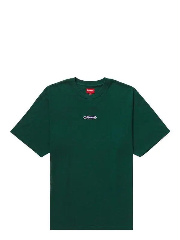 Supreme Oval Short Sleeve Top - Dusty Green