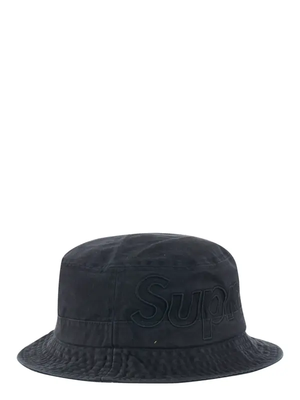 Supreme Outline Crusher Hat - Black