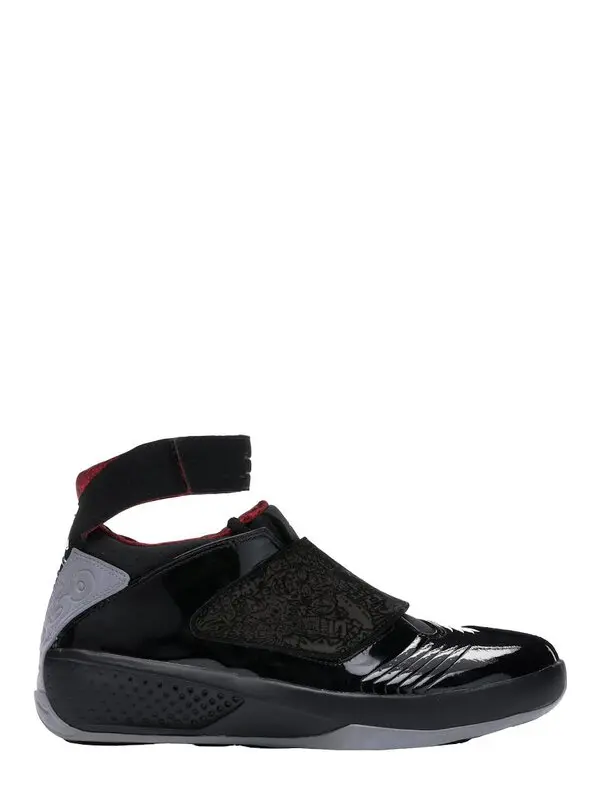JORDAN 20 Retro High-top Sneakers - Black/stealth/varsity Red