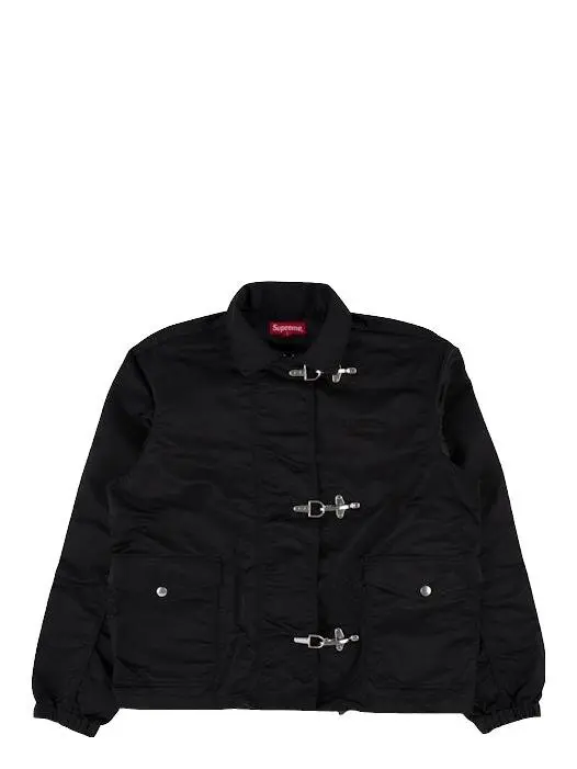 Supreme Nylon Turnout Jacket - Black