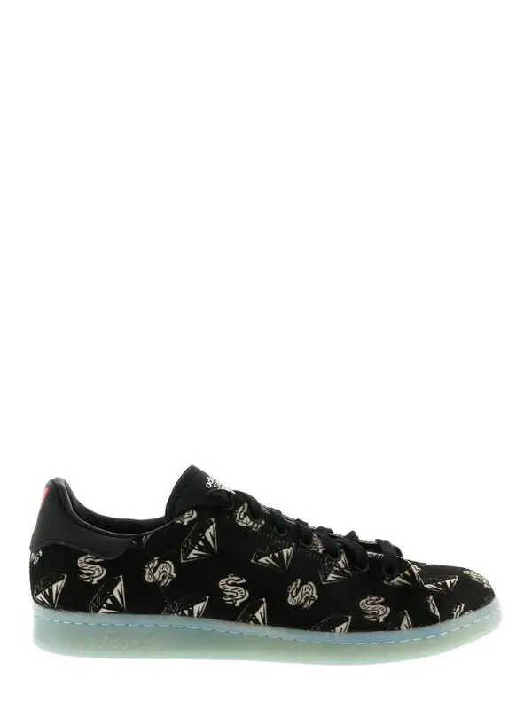 Adidas Stan Smith X Pharrell X Bbc Sneakers - Black/light Aqua