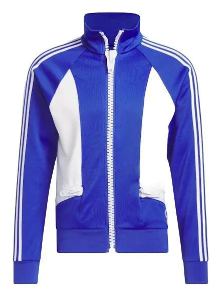 Adidas X Jeremy Scott Big Zipper Jacket - Bold Blue