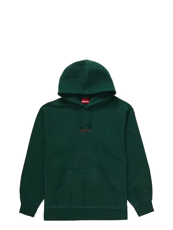 Supreme Number One Hooded Sweatshirt - Dark Green