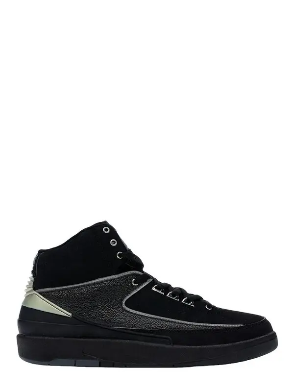 JORDAN 2 Retro Sneakers - Black/chrome