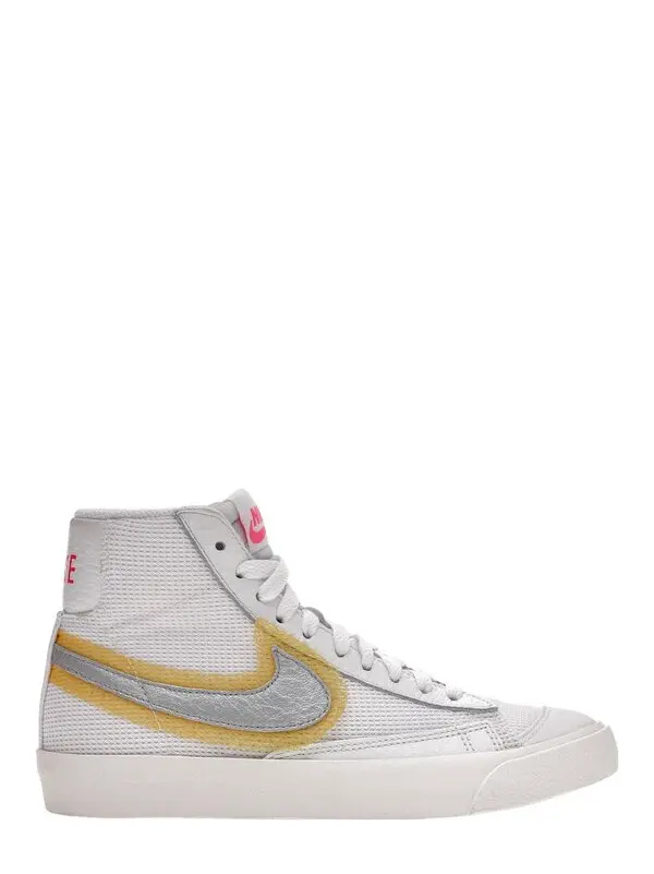 Nike Blazer Mid Vintage 77 Cotton Waffle - White/university Gold/summit White