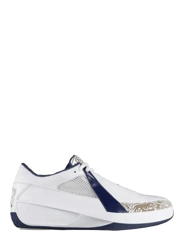 JORDAN 20 Og Low Sneakers - White/midnight Navy Blue/neutral Grey