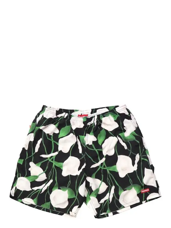 Supreme Nylon Water Short - Black Floral