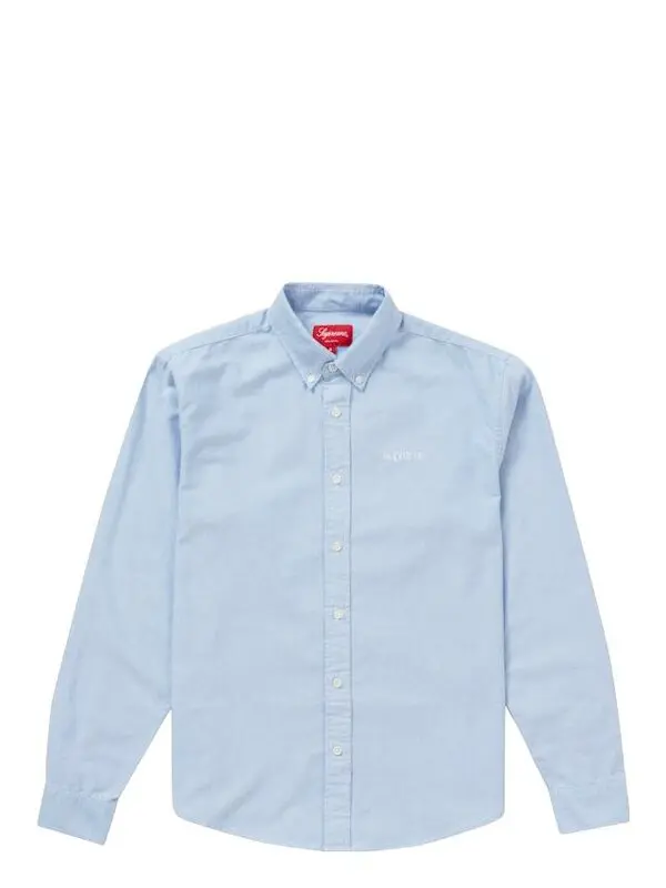 Supreme Oxford Shirt - Light Blue