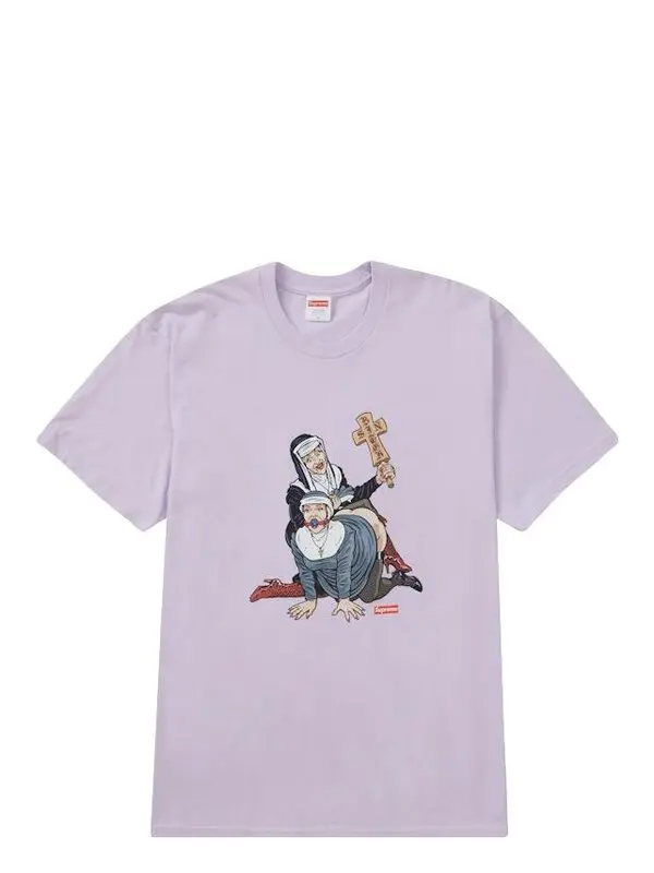 Supreme Nuns Tee Shirt - Light Purple