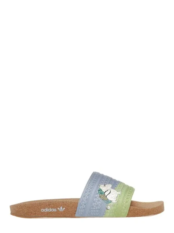 Adidas Adilette Moomin Slides - Blue Fusion/gum