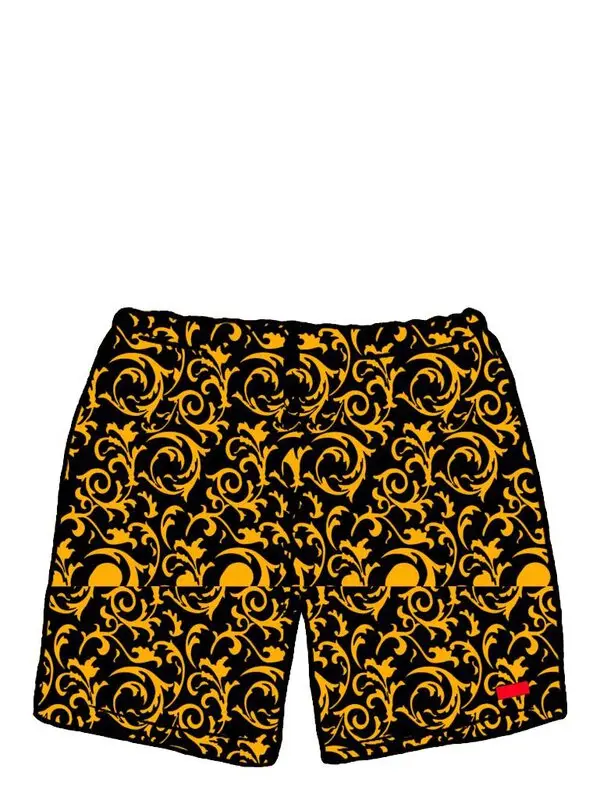 Supreme Nylon Water Short - Black Floral