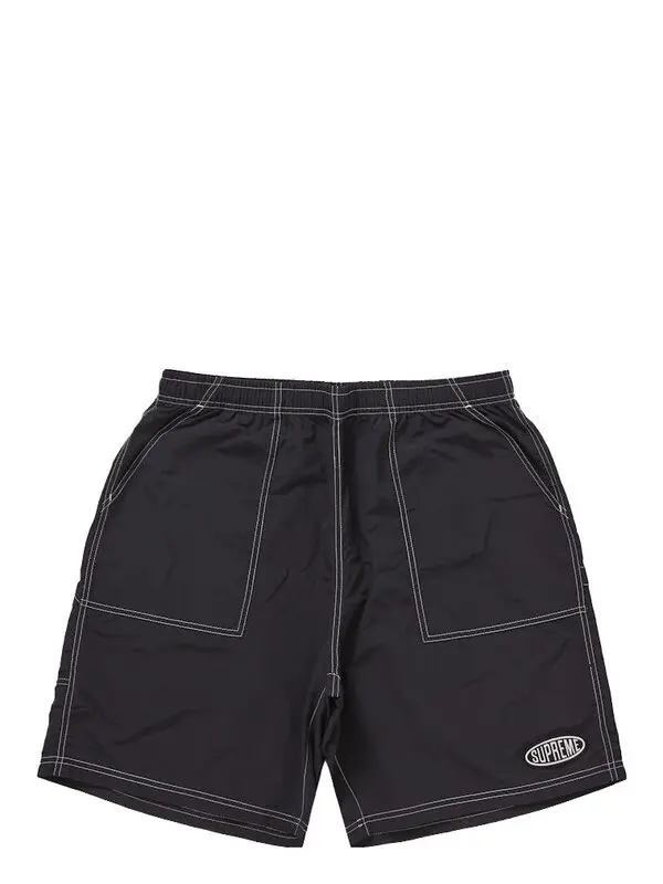 Supreme Nylon Painter Short - Black