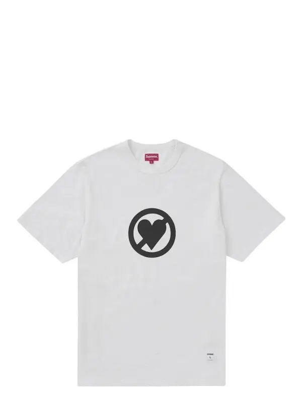 Supreme No Love Short Sleeve Top - White