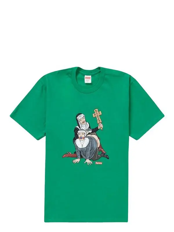 Supreme Nuns Tee Shirt - Green