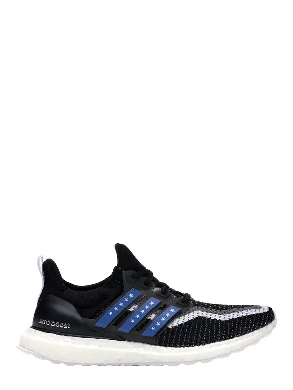 Adidas Ultra Boost 2 City Stars And Stripes - Core Black/blue/scarlet