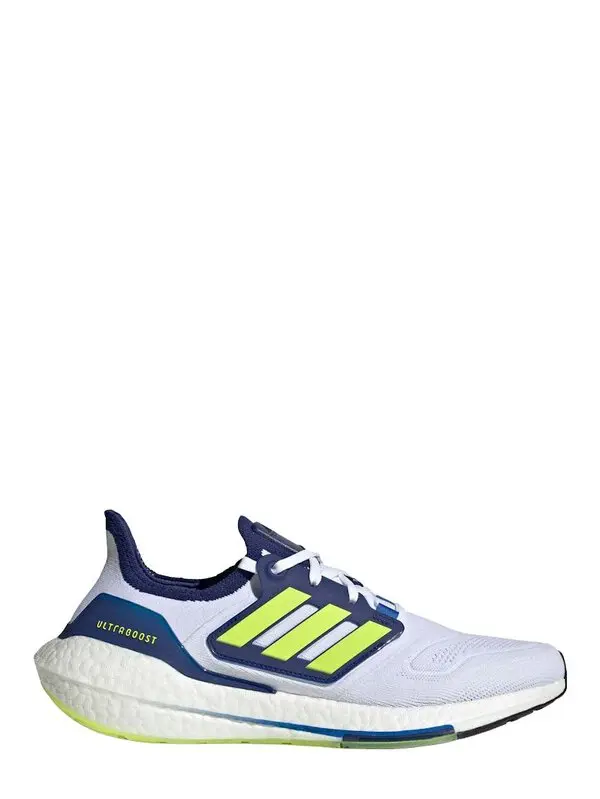 Adidas Ultraboost 22 Sneakers - Cloud White/solar Yellow/victory Blue