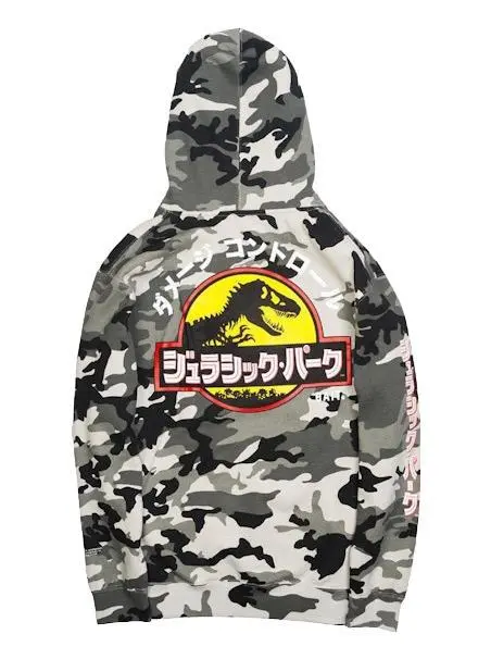 BAIT X Jurassic Park Damage Control Hoodie - Camo
