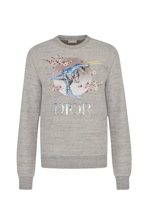 Dior X Sorayama Crewneck Sweatshirt - Gray