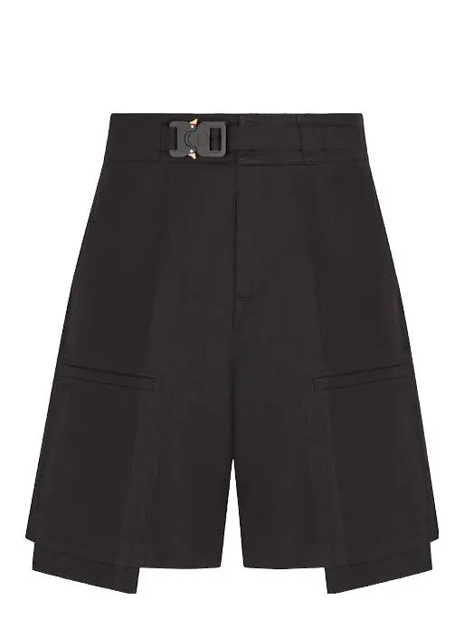 Dior X Cactus Jack Cargo Bermuda Shorts - Black
