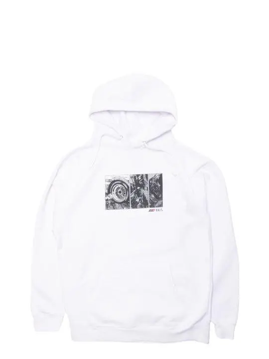 BAIT X Initial D How To Drift Hoodie - White