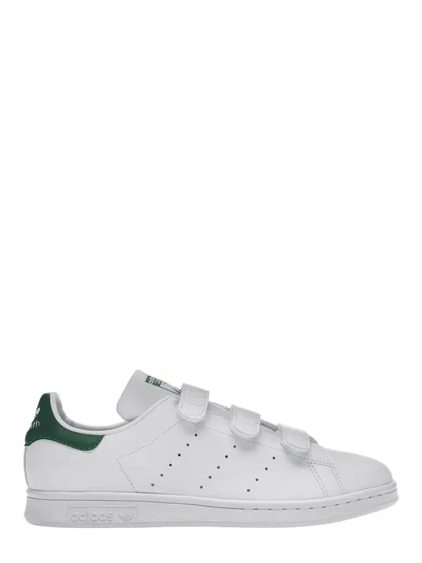 Adidas Stan Smith Og Velcro Sneakers - Cloud White/green