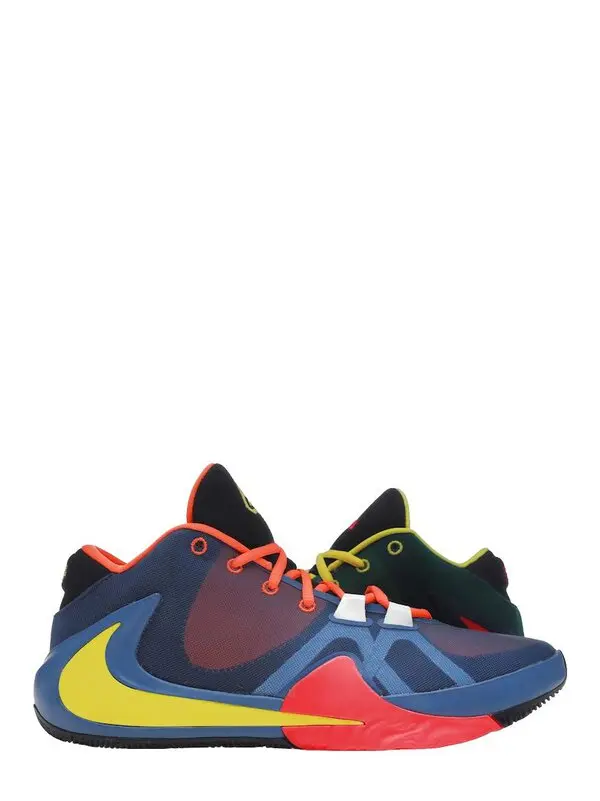 Nike Zoom Freak 1 'what The' Sneakers - Total Orange/dynamic Yellow/black